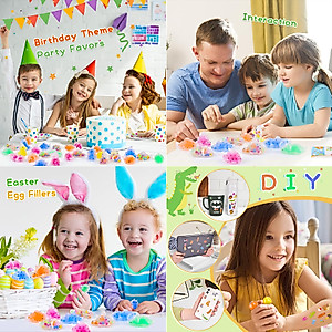 LEEHUR 48PCS Kawaii Squishies Mochi Squishy Toys for Party Favors Goodie Bags Stuffers, Stress Relief Squeeze Squishy Fidget Toys for Classroom Prizes Birthday Easter Egg Fillers with Storage Bag