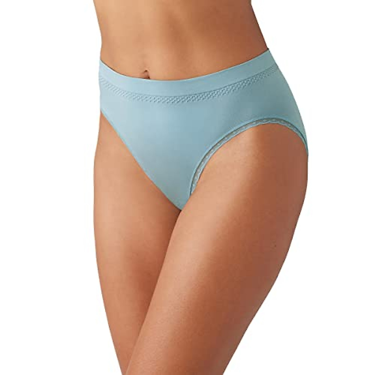 Wacoal Women's B-Smooth Hi Cut Brief Panty, Arona, X-Large