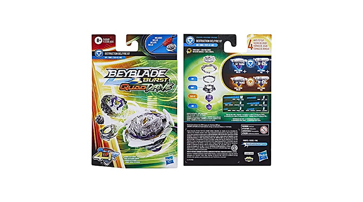 Beyblade Burst QuadDrive Belfyre B7 Starter Pack