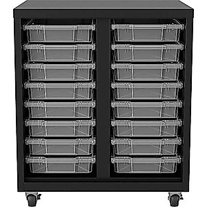 LLR71101 - Lorell Pull-out Bins Mobile Storage Unit