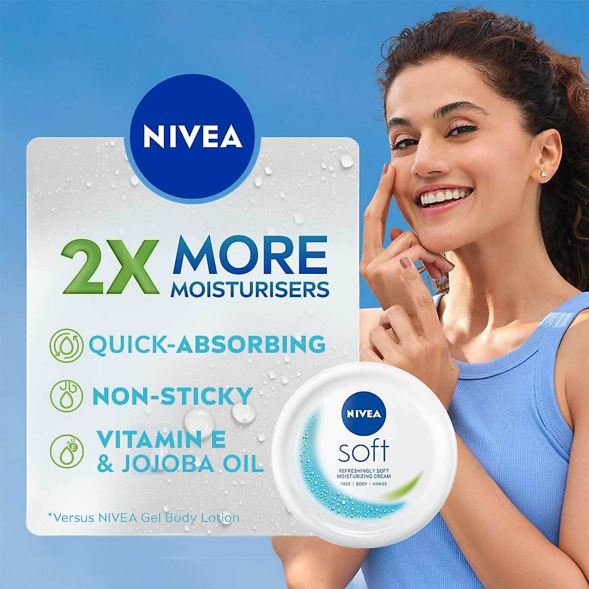 Nivea Soft Light Moisturising Cream | 300ml (10.14 Fl Oz)