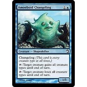 Magic: the Gathering - Amoeboid Changeling - Premium Deck Series: Slivers - Foil