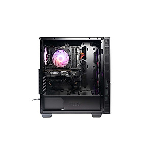 MSI Infinite ZS (Full) Gaming Desktop, AMD Ryzen R5-5600X, GeForce RTX 3050, 16GB Memory (Dual-CHL), 500GB SSD, WiFi 6, USB Type-C, VR-Ready, Windows 11 Home (5TH-401US)
