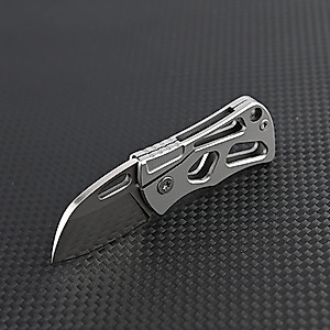 SZHOWORLD Everyday Carry Pocket Knife, Mini EDC Knife with D2 Steel Blade, Small Folding Knife, Sharp and Durable