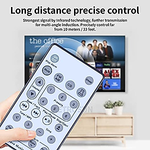 Universal Replacement Remote Control Compatible for Bose Sound Touch Wave Music Radio System I II III IV (White)