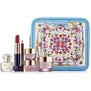 Estee Lauder Amba Locke 7 Pc Cosmetic-Fragrance-Bag Set