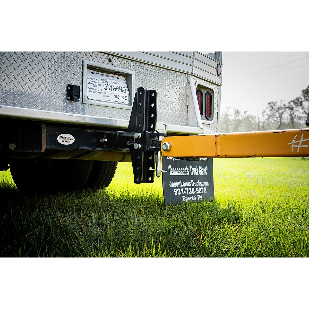 Bulletproof Medium Duty 2-Tang Clevis Attachment with 1" Pin