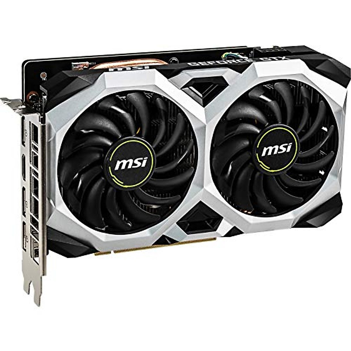 MSI Gaming GeForce GTX 1660 Ti 192-bit HDMI/DP 6GB GDRR6 HDCP Support DirectX 12 Dual Fan VR Ready OC Graphics Card (GTX 1660 TI VENTUS XS 6G OC)