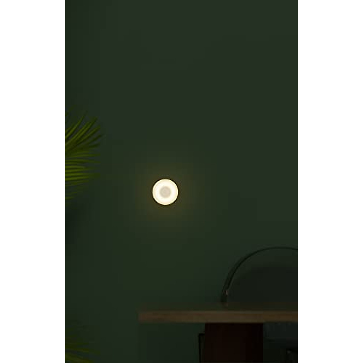 Xiaomi MI Motion Activated Night Light 2 - Bluetooth, 2800K Warm Yellow Light, No Visible Flicker, No Harmful Blue Light, 3× AA Batteries Last Over a Year