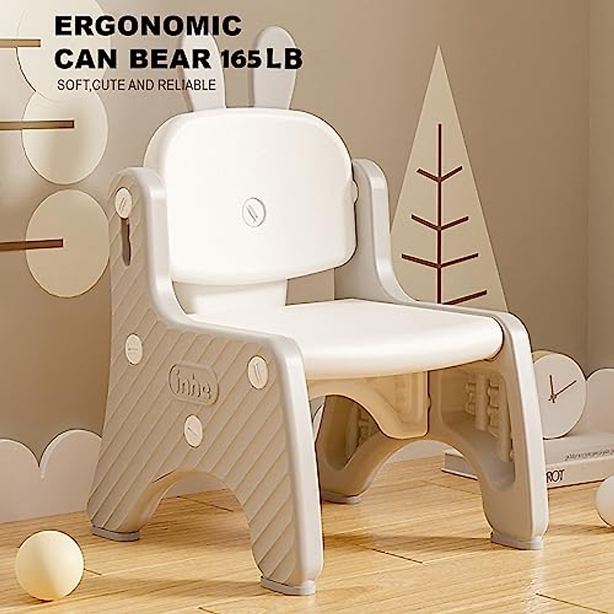Kids Functional Desk and Chair Set with Storage Space,Adjustable Height, Ergonomic,Easy to Wipe Graffiti Table and Chairs for Children Reading,Drawing,Eating,Studying,Parent-Child Interaction