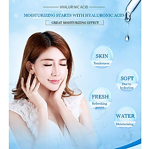 BIOAQUA Hyaluronic Acid Face Cleanser Moisturizing and Smoothing Essence Restoring Oil Balance 100ml
