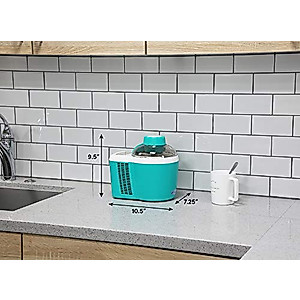 Mr. Freeze Self-Refrigerating Ice Cream Maker, Frozen Yogurt, Sorbet, Gelato Treat, 1.5-pint, EIM-700T