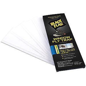 Black Flag Window Fly Trap(2Pack)