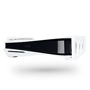 Glistco Stealth Mount Compatible with PS5 - White Disc