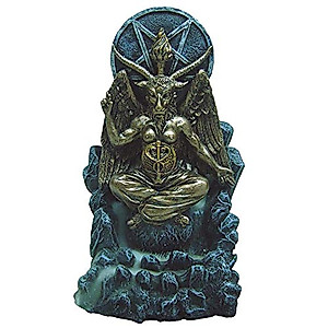 Nemesis Now Baphomet Backflow Incense Burner 24cm Bronze