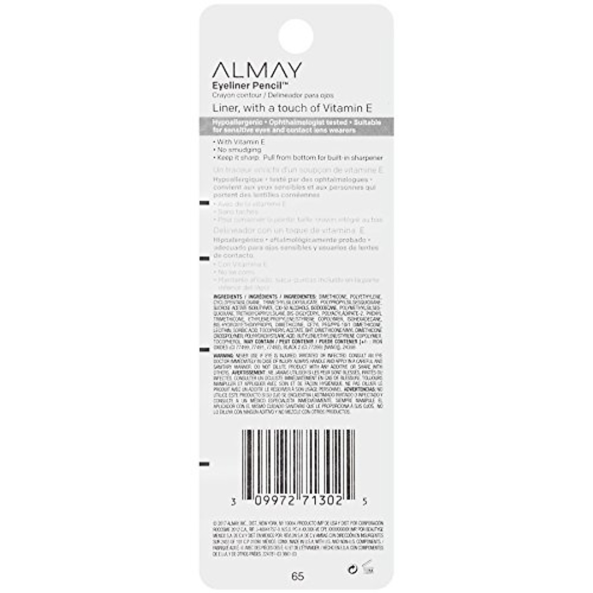 Almay Eyeliner Pen, Brown, 1 count