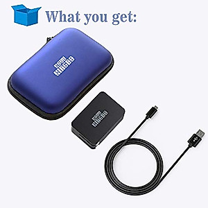 Micro USB Fast Charger, Android Charger with Android Cable, Dual Port USB Wall Charger, Compatible with Samsung Galaxy S7 S6 J8 J7 Note 5,Kindle,LG,PS4,Camera, with 6.6FT Micro USB Cable (Black)