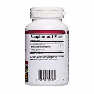 ResveratrolRich by Natural Factors, Super Strength Resveratrol Concentrate, Promotes Healthy Aging, 60 capsules (60 servings)