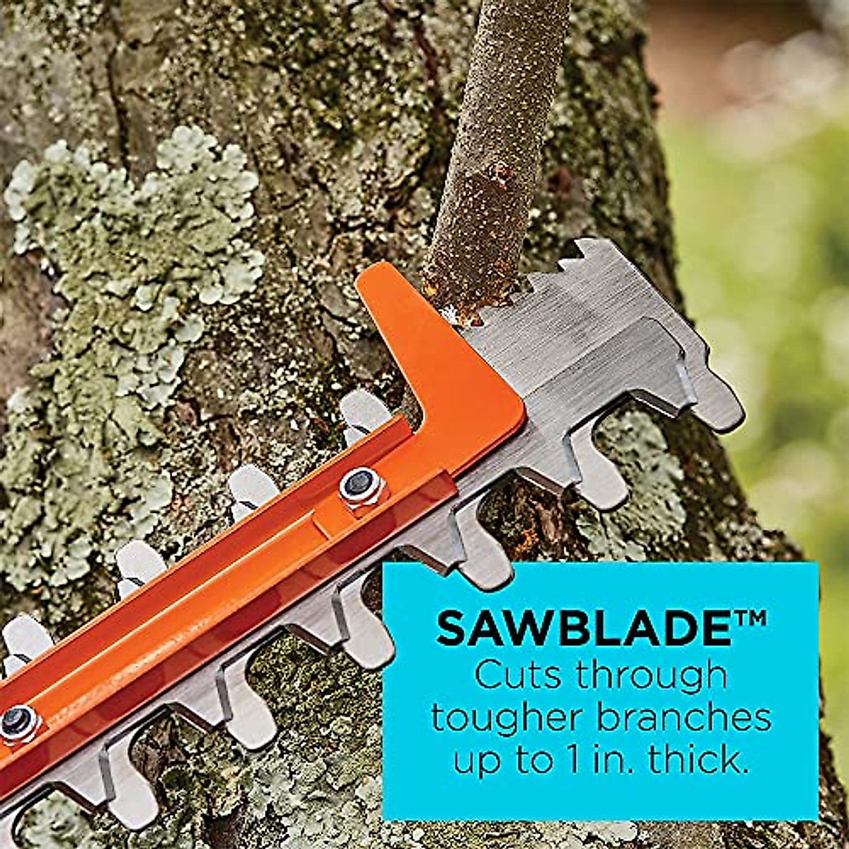 BLACK+DECKER Hedge Trimmer, Dual-Action Blade, 16-Inch (BEHTS125)