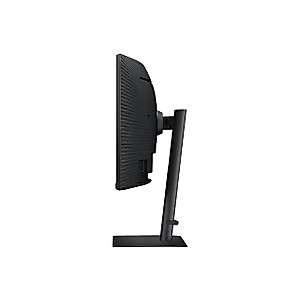 SAMSUNG Viewfinity S65UA Series 34-Inch Ultrawide QHD Curved Monitor, 100Hz, USB-C, HDR10 (1 Billion Colors), Height Adjustable Stand, TUV-certified Intelligent Eye Care (LS34A654UBNXGO),Black