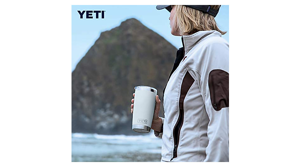 YETI Rambler 20 oz Tumbler - Durable Stainless Steel & Insulation