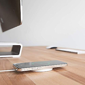 Elevation Lab MagBase - Mount for MagSafe Charger, First of its Kind - Pull up to Keep Charging or Slide to undock, Included 3ft USB-C Extension Cord, Holder, Dock,
