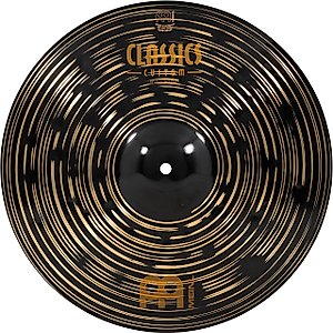 Meinl Cymbals Classics Custom Dark Thin 16" Crash Cymbal for Drum Set — Made in Germany — B12 Bronze, 2-Year Warranty (CC16TDAC)