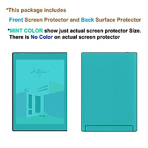 Healing Shield Screen Protector and Back Surface Protector for Onyx Boox Tab Mini C, Light Anti Glare Paper Texture Feeling Matte Film- AG Light -mini-C FB
