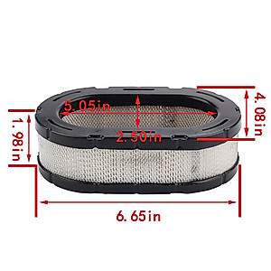 Fremnily 2pcs 32 083 09-S Air Filter Compatible with Kohler 7000 series KT725 KT730 KT735 KT740 KT745 19HP-26HP Cub Cadet XT1 XT2 KH-32-883-09-S1 490-200-k054