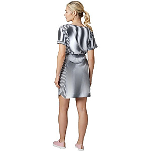 Helly-Hansen Women's Thalia Summer Dress, 598 Navy Stripes, Large