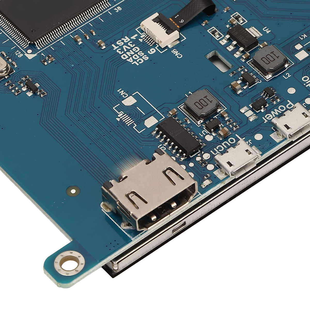 Septpenta for Raspi 7 Inch Screen, 1024X600 Resolution,178 Degree Viewing Angle, Copy Extension and Second Screen Mode 3 Application Mode, HD Multimedia Interface for Raspi 4/3/2/1/BB