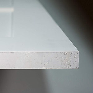 Louver-Louver Plantation Interior Door Slab Kimberly Bay® White (80x30)