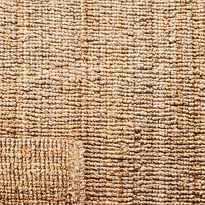 SAFAVIEH Natural Fiber Collection 10' x 14' Beige NFB119B Handmade Farmhouse Premium Jute Living Room Dining Bedroom Area Rug