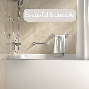 Armiika Grab Bar for Shower,Shower Grab Bars for Seniors and Handicaps, Shower Handle for Bathtubs and Showers