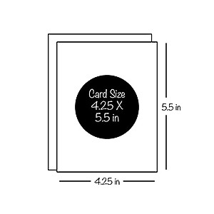 Black Doodle Birthday Card Single | Handmade Dog Greeting Notecard Blank Inside | Bernedoodle Labradoodle Confetti Party Hat