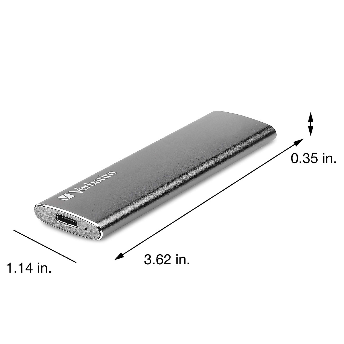 Verbatim 240GB Vx500 External SSD, USB 3.1 Gen 2 - Graphite