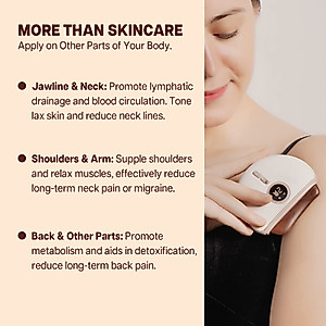 VRAIKO LUX1 Gua Sha Facial Tools, Face Sculpting Tool, Electric Face Massager with 3-Level Heat & Vibration & 1000mAh Battery, Anti-Aging, Neck & Face Lift, Wrinkle and Puffiness Reduction