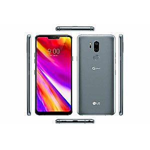 LG G7 ThinQ G710 64GB Unlocked GSM Phone w/Dual 16MP Camera's - New Platinum Gray (Renewed)