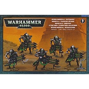 Games Workshop 99120110035 "Warhammer 40,000 Necron Immortals/Deathmarks Game