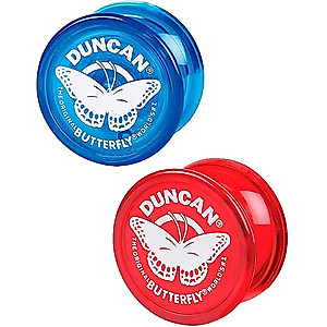 Duncan Butterfly Yo-Yo - Two pack - Red and Blue