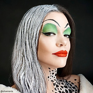 Mehron Makeup Hair White | Washable White Hair Dye | Temporary Color for Theatre, Cosplay, & Halloween 4.5 oz (133 ml) (White)