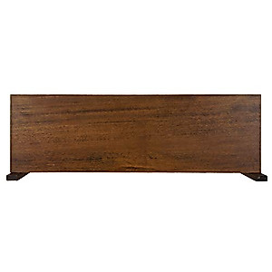 Kate and Laurel Meridien Mid-Century Wall Shelves, 24" x 8" x 24", Walnut, Transitional Wall Decor and Storage