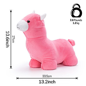 SWISSELITE Cute Decorative Weighted Door Stopper for Home and Office Compact Animals Décor Door Stopper with Soft Fabric