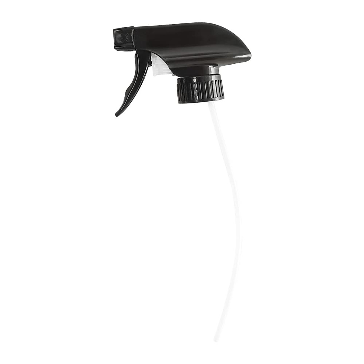 GPK4ALL 28-400 Black Fine Mist Trigger Sprayer for Standard 8oz and 16oz Boston Round Bottle, pack of 12pcs