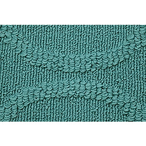 Garland Rug Drizzle 5' x 7', Teal
