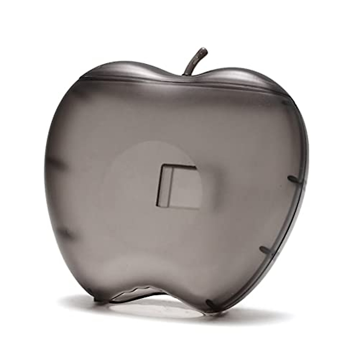 SAMTN Disposable Clingfilm Storage Box, Plastic Wrap Storage Box with Lid, Wall mounted Food Cling Film Container (black)