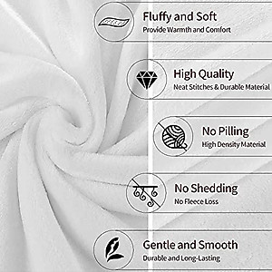 JBH2022 Custom Blanket with Words Picture Collage, Custom Blanket Personalized Throw Blanket with Photo Text Customized Flannel