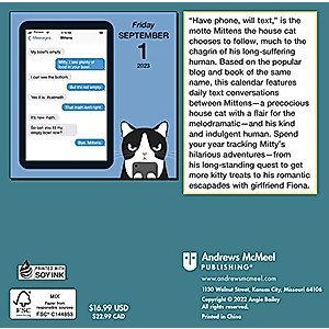 Texts from Mittens 2023 Day-to-Day Calendar: A Cat Who Has an Unlimited Data Plan . . . and Isn't Afraid to Use It