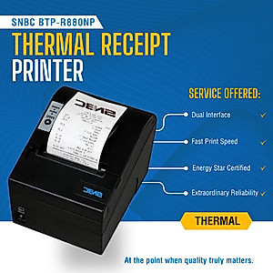 SNBC BTP-R880NP SERIAL/USB Thermal Receipt Printer