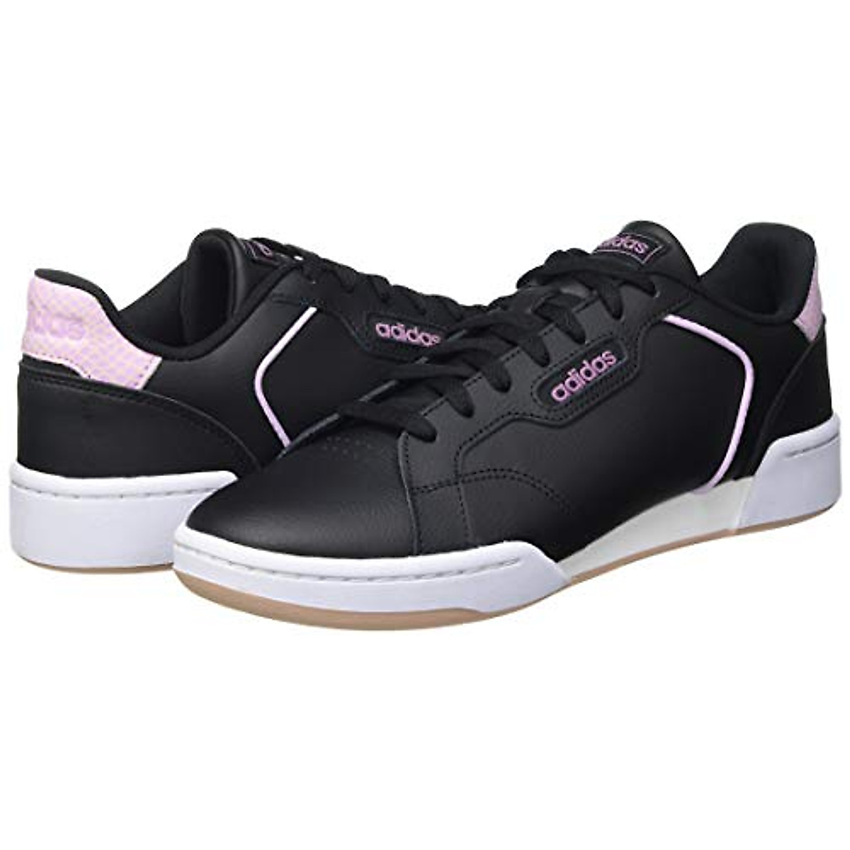 adidas Women's ROGUERA Gymnastics Shoe, Core Black Halo Ivory, 6